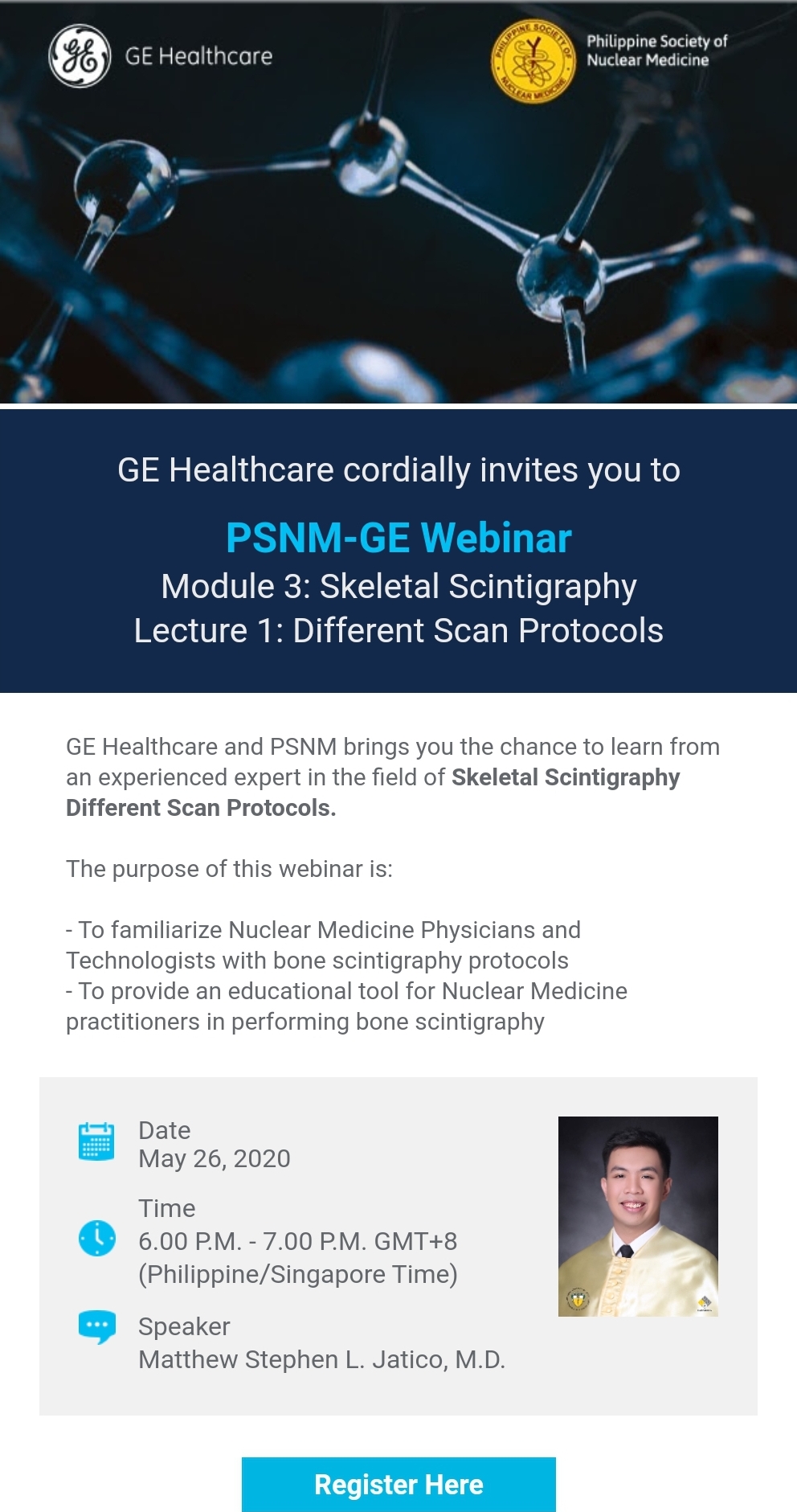 1st Lecture in the 3rd Module of the PSNM-GE Webinar Series ...