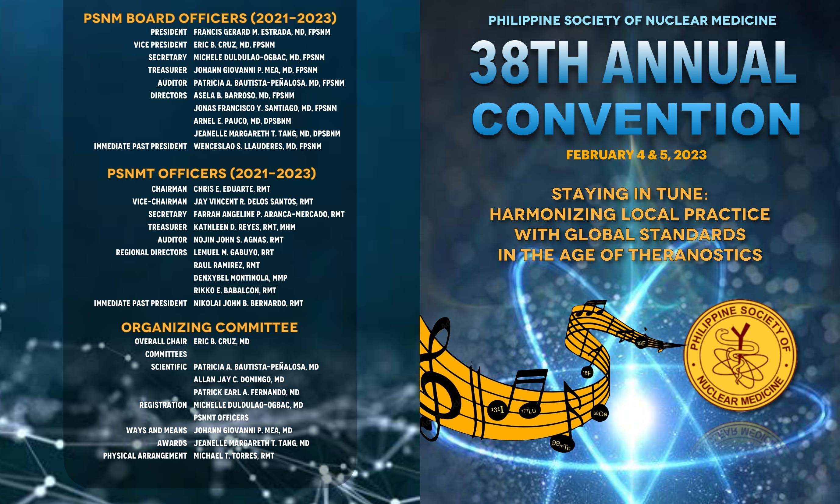 PSNM 38th Annual Convention – FINAL Programme – Philippine Society of ...