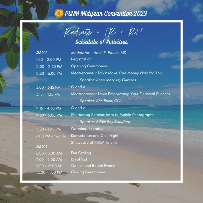 PSNM 2023 Midyear Convention – Philippine Society of Nuclear Medicine