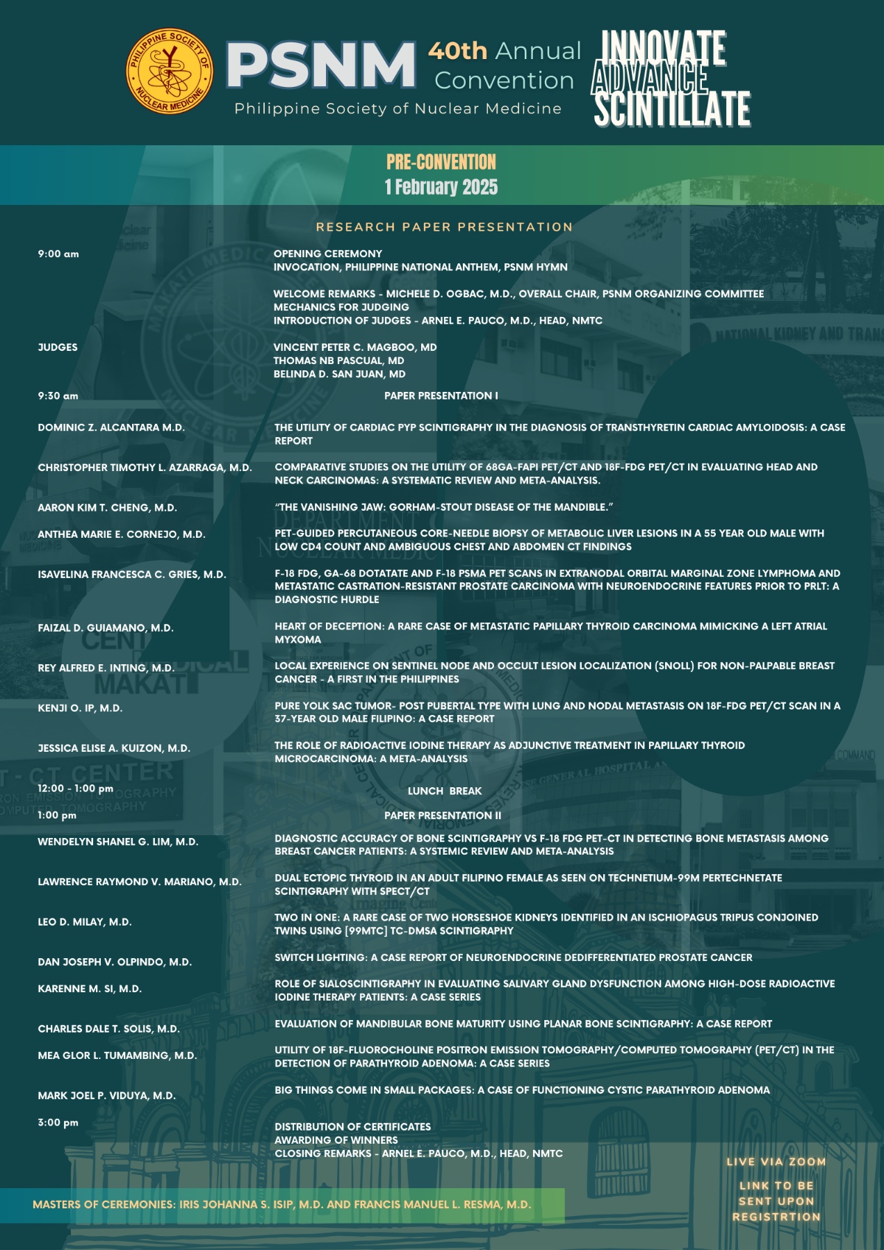 PSNM 40th Annual Convention – Pre-Convention – Philippine Society of ...